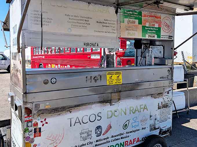 The unassuming silver cart of Tacos Don Rafa might not win beauty contests, but it's home to some of Salt Lake City's most authentic Mexican street tacos.