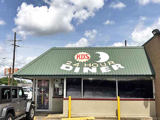 Like finding an old friend in a new town, KD's exterior welcomes you with its unpretentious charm and the promise of good things to come.