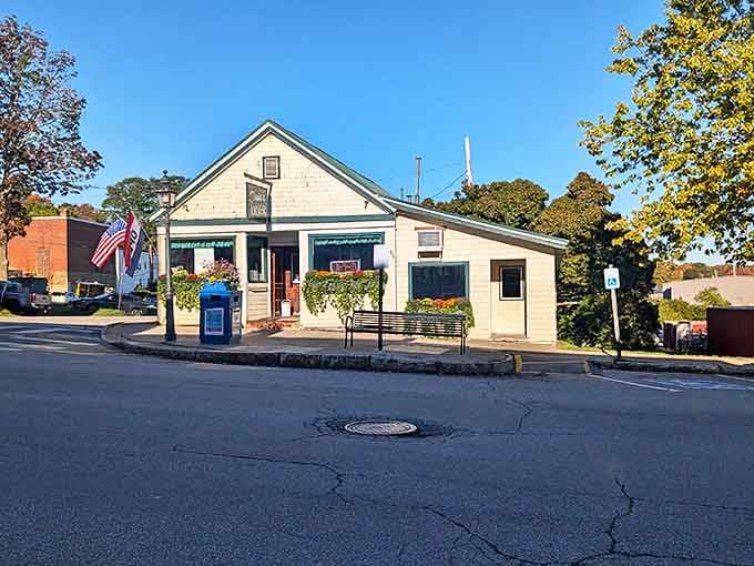 The unassuming white clapboard exterior of Traci's Diner stands like a beacon of breakfast hope on Belfast's corner &ndash; proof that culinary treasures often hide in plain sight.