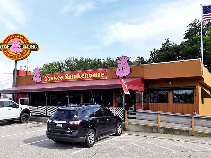 Popular with motorcycle enthusiasts and BBQ pilgrims alike, Yankee Smokehouse proves great barbecue transcends regional boundaries. The smoke signals call, and the hungry respond.