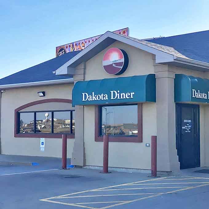 The humble beige exterior with its teal awning doesn't scream "culinary destination," but like your favorite uncle's stories, what's inside is what really counts.