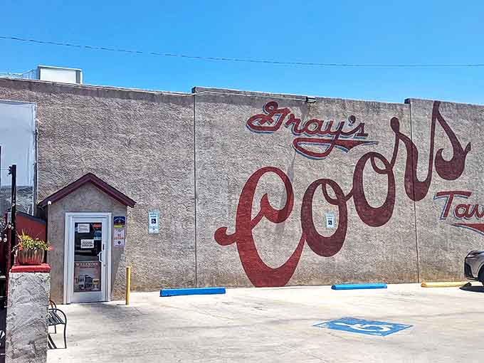 That vintage Coors signage hits different when you know the messy, magnificent Slopper waiting inside lives up to the hype.