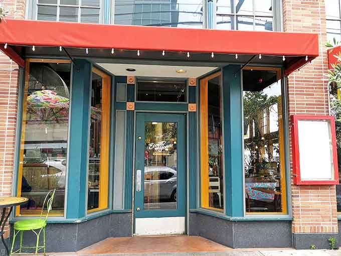 Step through these turquoise doors and prepare for a flavor journey that'll make your cardiologist wince and your taste buds applaud.