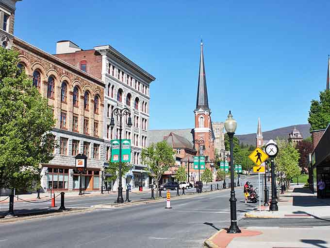 Downtown North Adams captures that perfect small-town magic &ndash; historic architecture, mountain views, and not a chain store in sight.