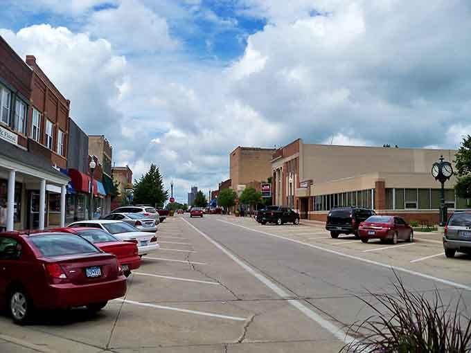 Downtown Fairmont welcomes you with classic Midwestern charm &ndash; wide streets, angled parking, and not a traffic jam in sight.