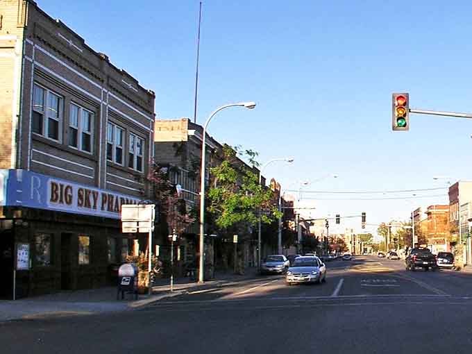 Main Street charm with a side of Big Sky Pharmacy. Miles City's historic downtown offers that perfect blend of Western heritage and small-town practicality.