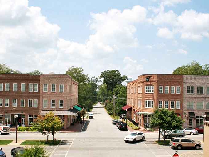 Downtown Senoia offers that rare small-town magic where every storefront tells a story and locals still greet each other by name.