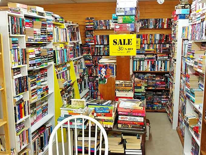 Book lovers, prepare to lose track of time! This literary labyrinth houses enough stories to fill a thousand rainy New England afternoons.