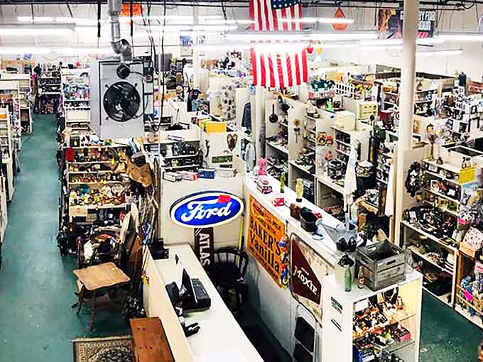 A bird's-eye view of the organized chaos that makes flea markets magical &ndash; where one person's "I don't need this anymore" becomes another's "I've been looking everywhere!"