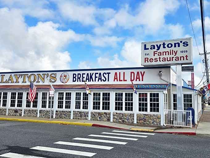 A slice of Ocean City heaven since 1959, Layton's stands proudly on 16th Street, its stone foundation as solid as its reputation for breakfast perfection.