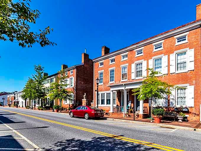Brick facades and pristine sidewalks – Smyrna's historic district is like Main Street USA got dressed up for a job interview.