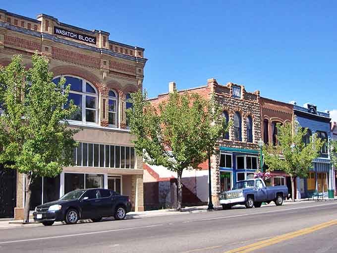 Historic brick buildings line Mount Pleasant's Main Street, where time seems to slow down and strangers become friends before you've finished your coffee.
