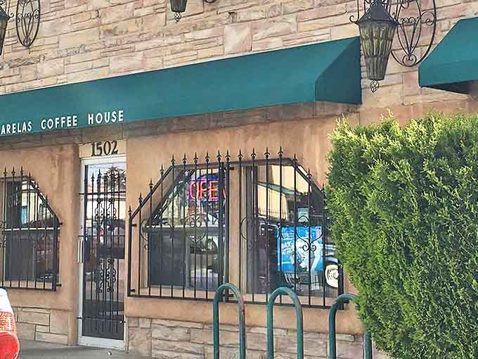 Behind wrought iron details and traditional stucco walls, Barelas Coffee House has been serving authentic New Mexican cuisine for generations.