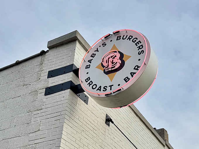 Look for the distinctive Baby's sign with its playful "B" logo &ndash; it's like a culinary bat signal for comfort food enthusiasts throughout the Meridian-Kessler area.