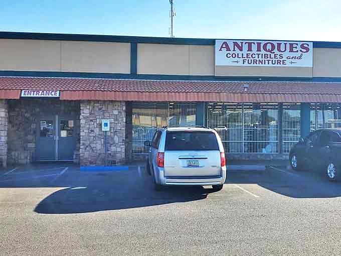 The unassuming facade belies the wonderland within &ndash; like finding a portal to the past behind what looks like an ordinary strip mall entrance.