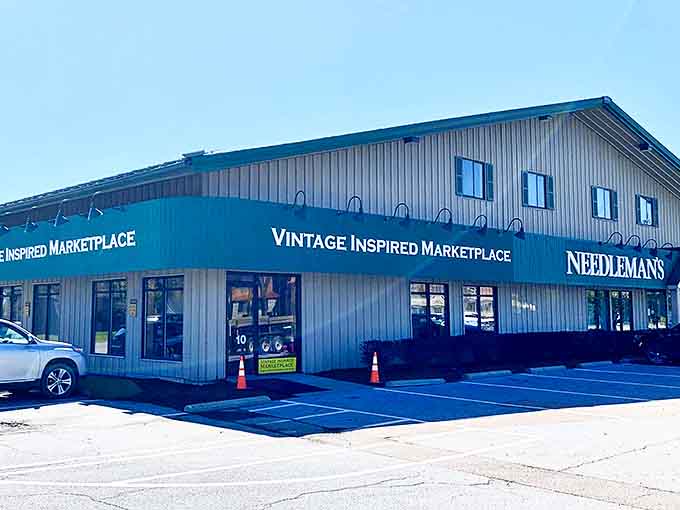The blue-green exterior might seem unassuming, but inside this South Burlington treasure chest, memories and bargains await in equal measure.
