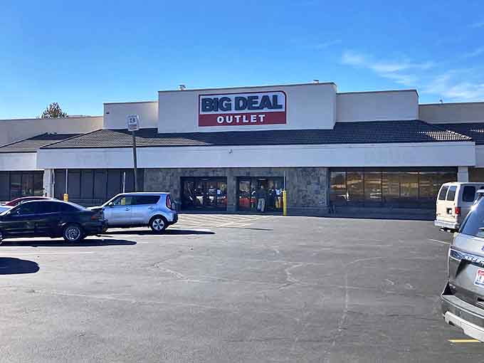 The iconic Big Deal Outlet sign promises what lies within&mdash;a wonderland where your dollar stretches further than you thought possible in today's economy.