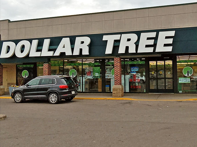 The unassuming storefront of Dollar Tree in Richfield stands like a beacon of budget-friendly possibility in Minnesota's retail landscape.