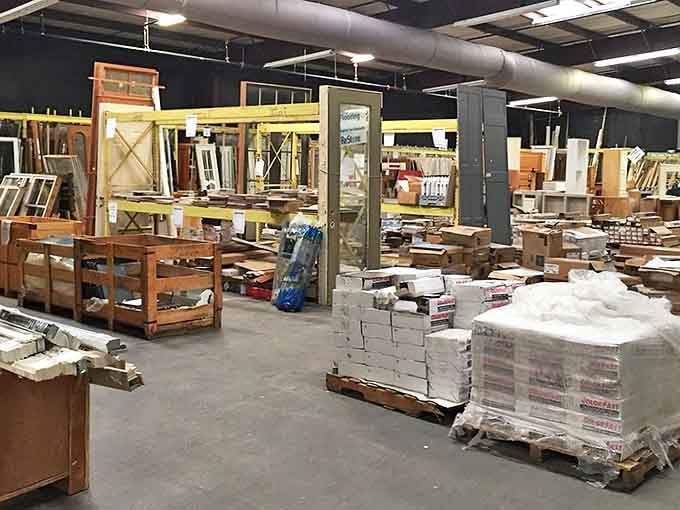 Building materials galore! Where contractors find bargains and DIY dreamers discover the bones of their next project.