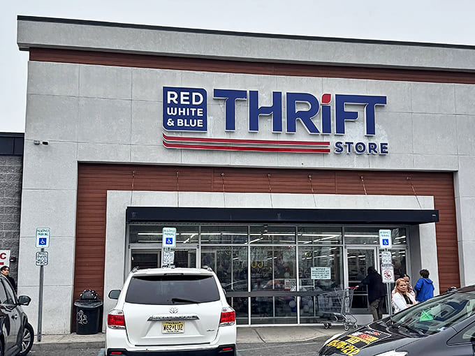 Bold signage that doesn't whisper but announces: "Yes, this is where your dollar stretches further than your imagination."