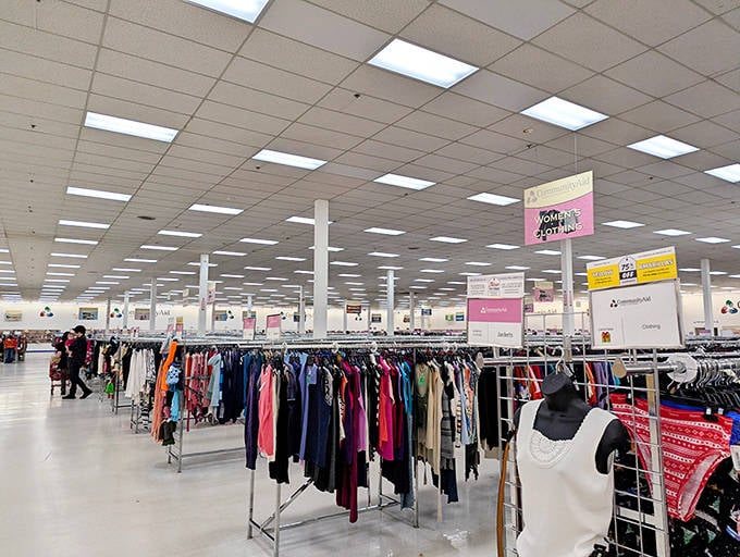 Like the wardrobe to Narnia, these doors lead to an expansive wonderland where yesterday's luxury becomes today's affordable find.