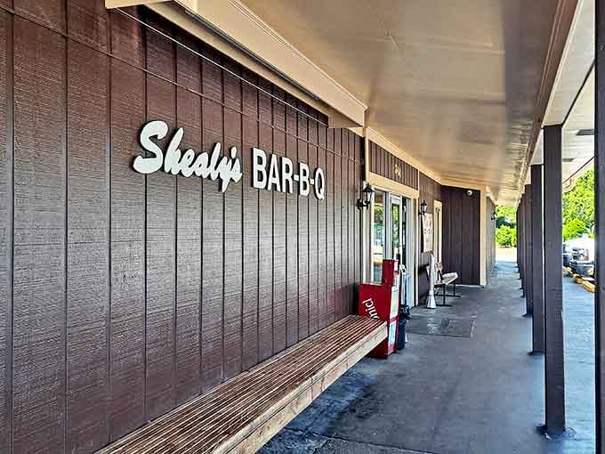 The entrance to Shealy's feels like stepping into a friend's home, if that friend happened to be the barbecue whisperer of Batesburg-Leesville.
