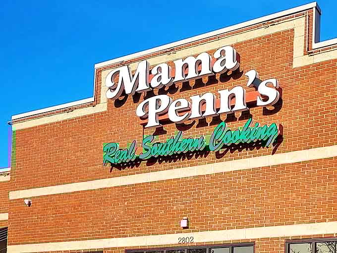 Mama Penn's exterior might be understated, but like your grandmother's cooking, it's what's inside that creates the lasting memories and full bellies.