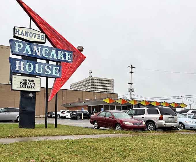 That iconic red arrow sign isn't just pointing you toward breakfast&mdash;it's directing you to a slice of Topeka's culinary history.
