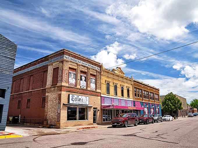 Historic brick buildings line Fairmont's streets, housing local businesses where the phrase "let me check our computer system" is often replaced with "I remember what you like."