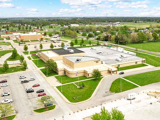 Kirksville's downtown strip feels like stepping into a Norman Rockwell painting where the pace is human and the parking is actually possible.