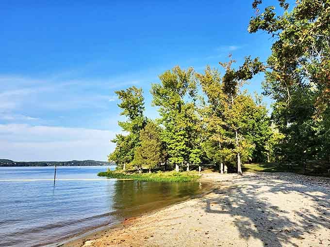 The sandy shores of Pickwick Lake offer a beach experience that makes you forget you're in landlocked Tennessee. Mother Nature's version of a resort getaway.