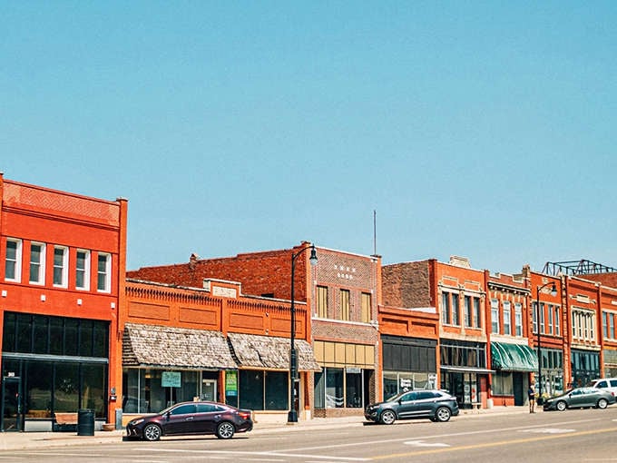Perry's historic downtown showcases those classic brick buildings that seem to whisper stories from another era while basking in Oklahoma sunshine.