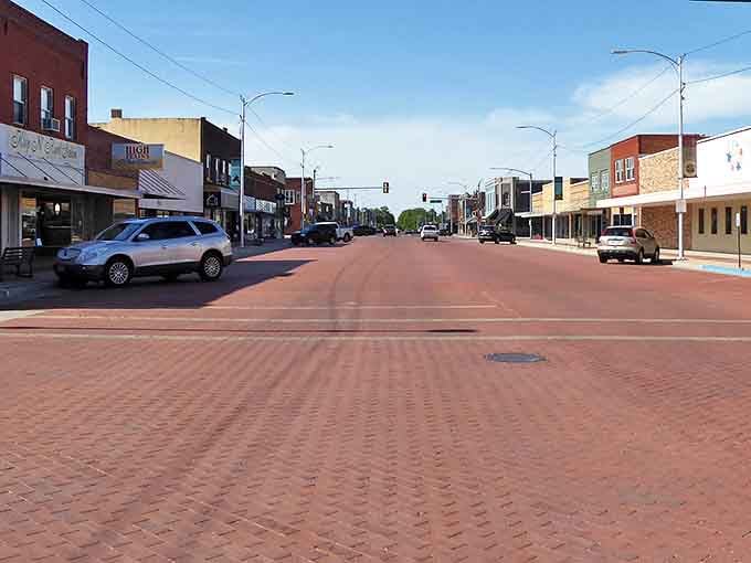 Sunlight plays across Goodland's downtown brick streets &ndash; Norman Rockwell couldn't have painted a more quintessential American scene.