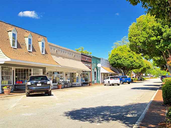 Downtown Perry's tree-lined streets offer a Norman Rockwell painting come to life, where local shops beckon with small-town charm that big cities can only imitate.