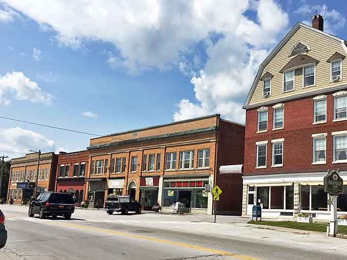 Brandon's architectural timeline stands proudly on display, where brick, clapboard, and history create a downtown that feels both timeless and alive.