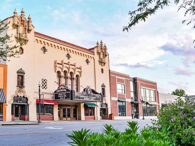 Emporia's Main Street offers that perfect small-town tableau &ndash; historic buildings, blue skies, and not a parking meter in sight.