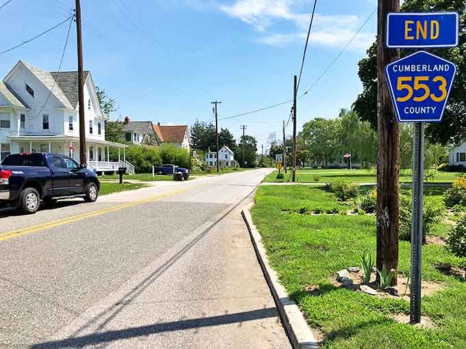 End of the road, beginning of possibility. Cumberland County's quiet streets offer small-town charm with waterfront proximity.