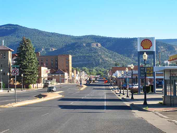Where else can you find mountain views at the end of every street? Raton's downtown offers a visual promise that adventure is never more than a short drive away.