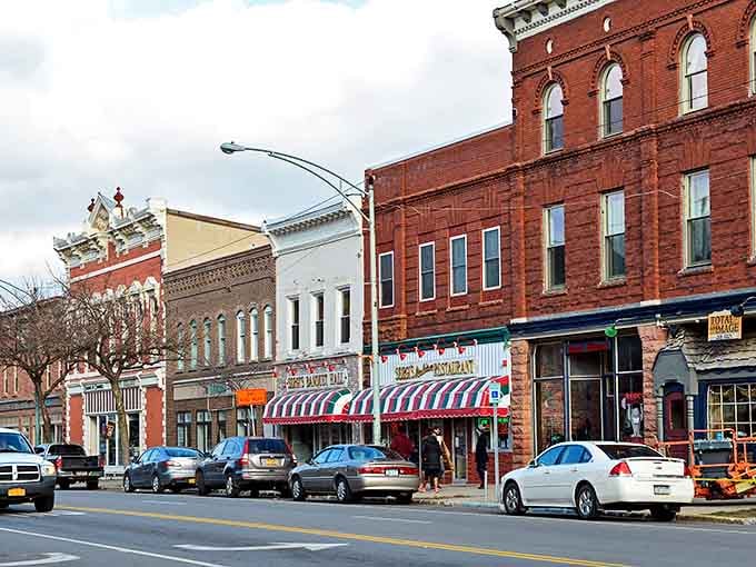 Downtown Potsdam's historic buildings stand like friendly sentinels, welcoming you to a Main Street that Norman Rockwell would have happily painted.