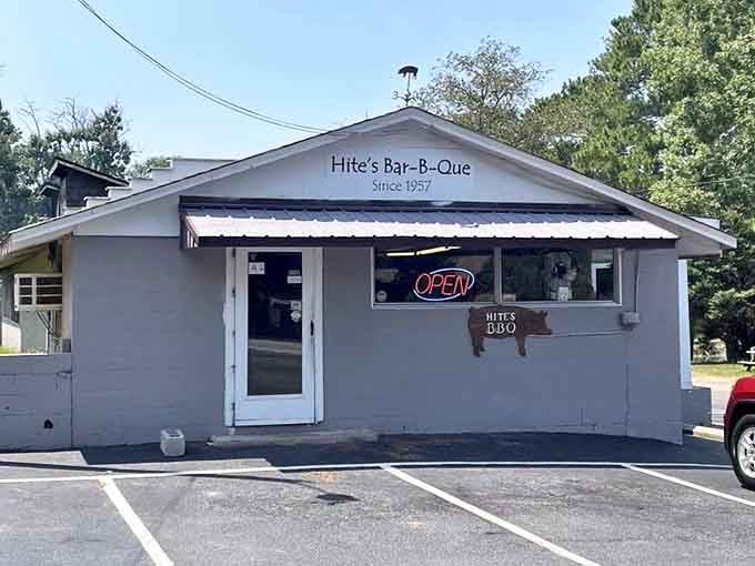 Like a barbecue time capsule, Hite's exterior hasn't changed much since 1957. Some traditions are worth preserving, especially when they taste this good.