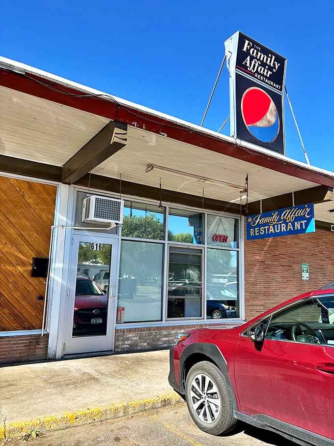 Blue skies frame this unassuming culinary time capsule where honest food and fair prices have never gone out of style.