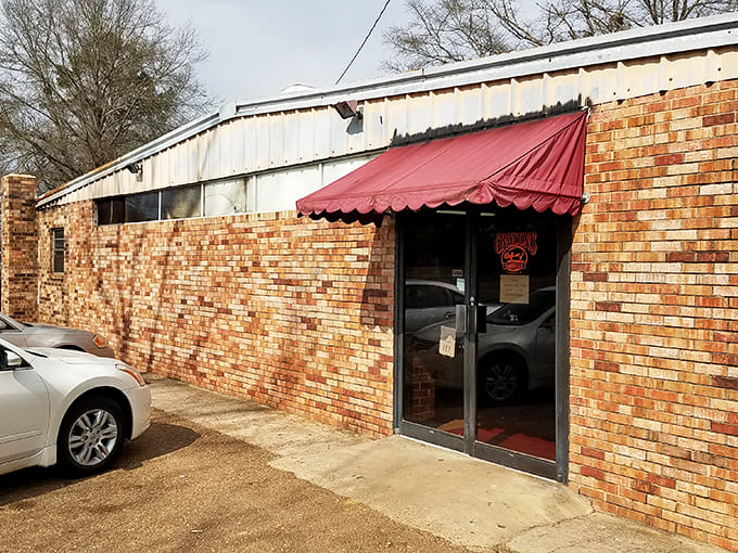 No pretentious signage needed - just a humble entrance that might as well have "Barbecue Paradise" written above it in neon.