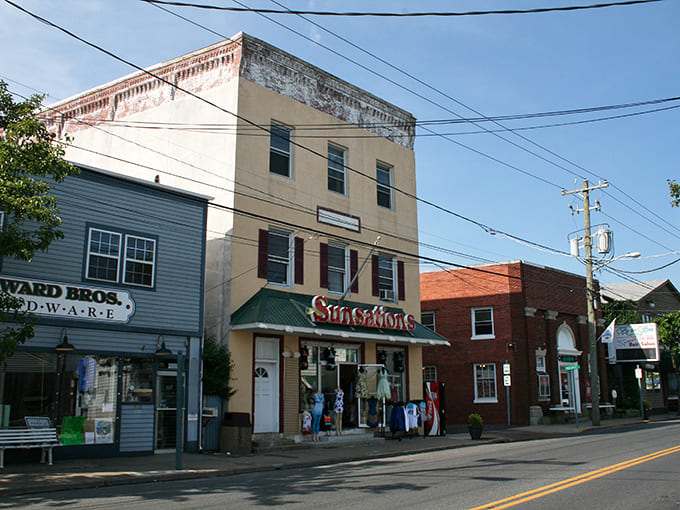 Historic buildings house family-owned businesses where shopkeepers remember your name and share stories of island life.