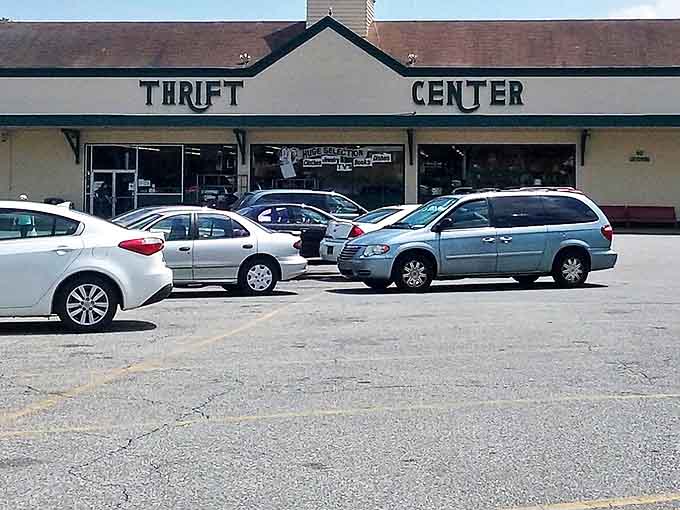 The thrift store equivalent of finding money in your coat pocket &ndash; unexpected treasures await behind these humble doors where bargain hunters gather.