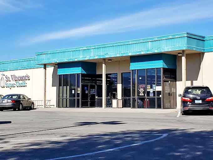 The entrance beckons like a portal to another dimension &ndash; one where your wallet stays mysteriously full despite shopping sprees.