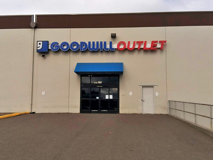Don't let the plain exterior fool you - inside awaits a thrifter's wonderland where dollars stretch like carnival taffy.