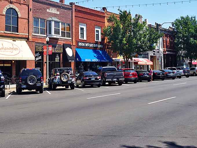 Norman's historic Main Street offers that perfect small-town charm with big-city amenities. Those brick facades aren't just pretty&mdash;they're storytellers of Oklahoma's past.