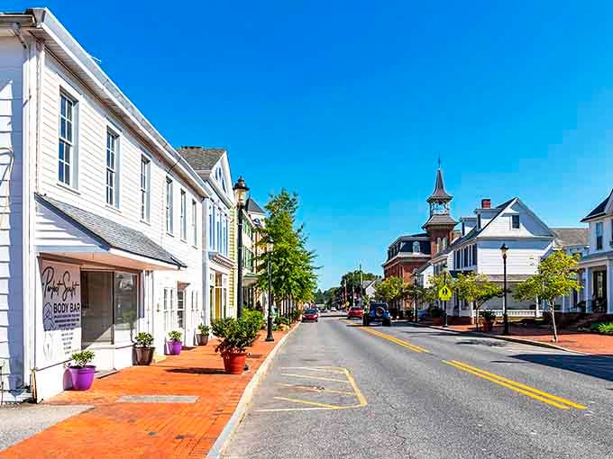 White clapboard storefronts and brick sidewalks create Smyrna's signature look &ndash; like Norman Rockwell designed a town you can actually afford to visit.