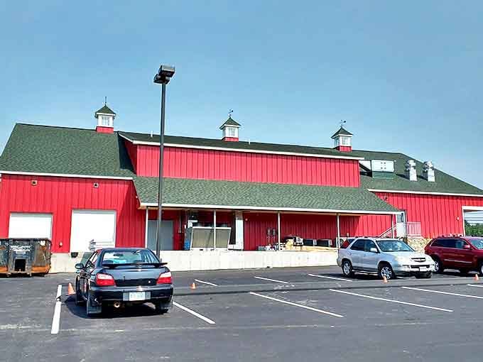 The barn-inspired architecture with its charming cupolas gives Johnson's that quintessential New England character that can't be franchised.