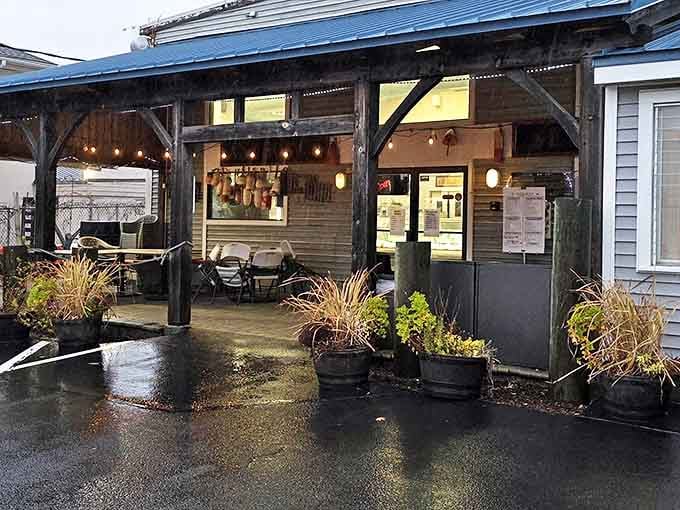 Rain-slicked walkways and rustic charm&mdash;Anthony's proves the best seafood joints don't need fancy harbors, just impeccably fresh fish and generations of know-how.